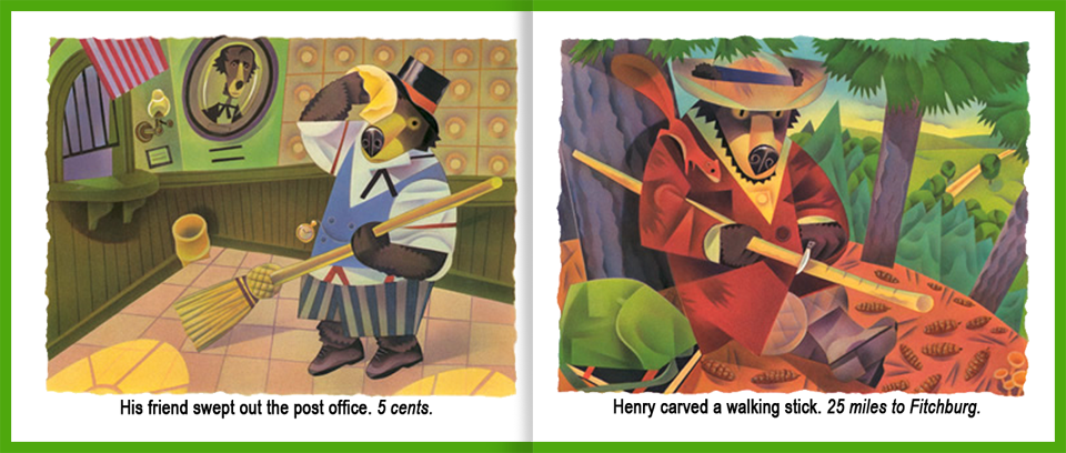 D. B. Johnson Books: Henry Hikes to Fitchburg